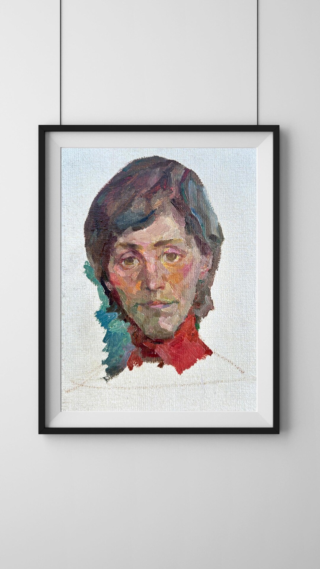 VINTAGE PAINTING, Oil Painting, Vintage Realism, Socialist Realism ...