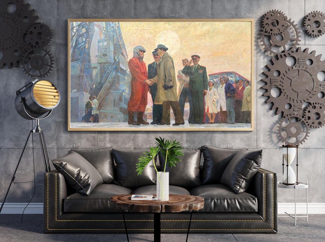 VINTAGE PAINTING, Vintage Realism, Socialist Realism, Impressionism ...