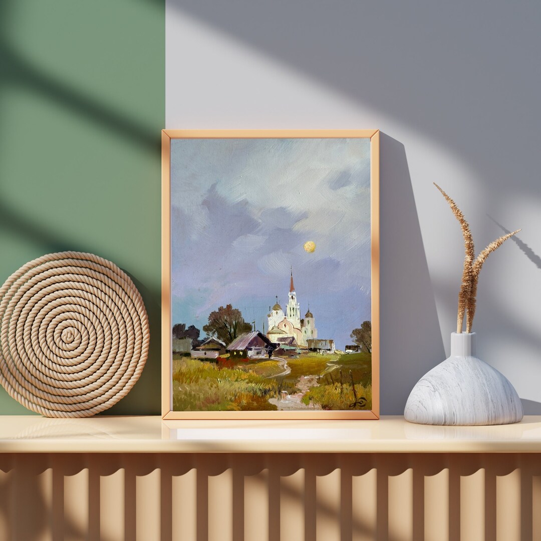 ORIGINAL PAINTING, Vintage Realism, Oil Painting, Impressionism ...