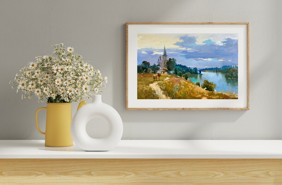 ORIGINAL PAINTING, Vintage Realism, Oil Painting, Impressionism ...