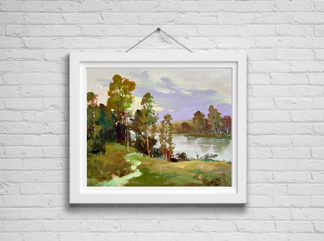ORIGINAL PAINTING, Vintage Realism, Oil Painting, Impressionism ...