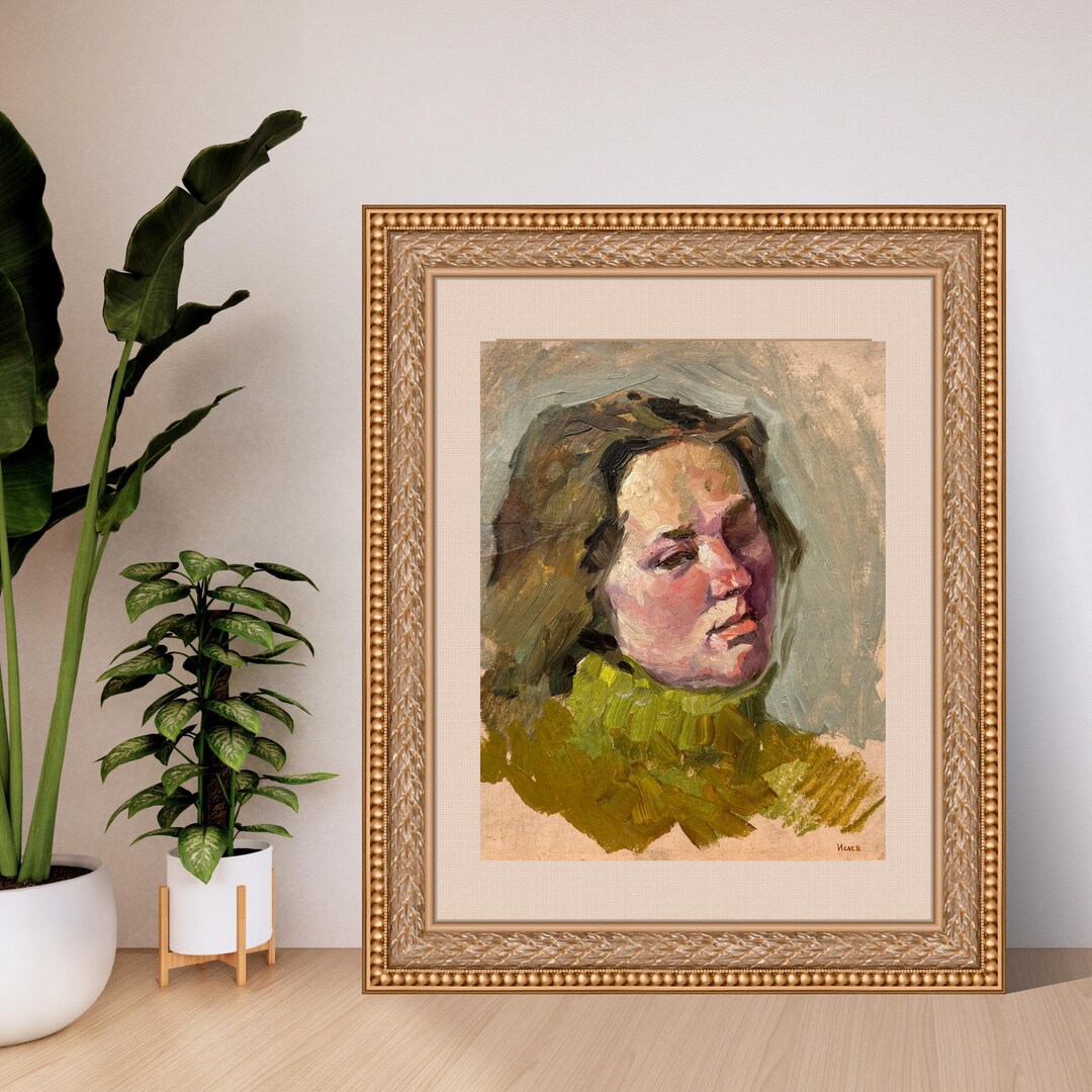 VINTAGE PAINTING, Oil Painting, Vintage Realism, Socialist Realism ...