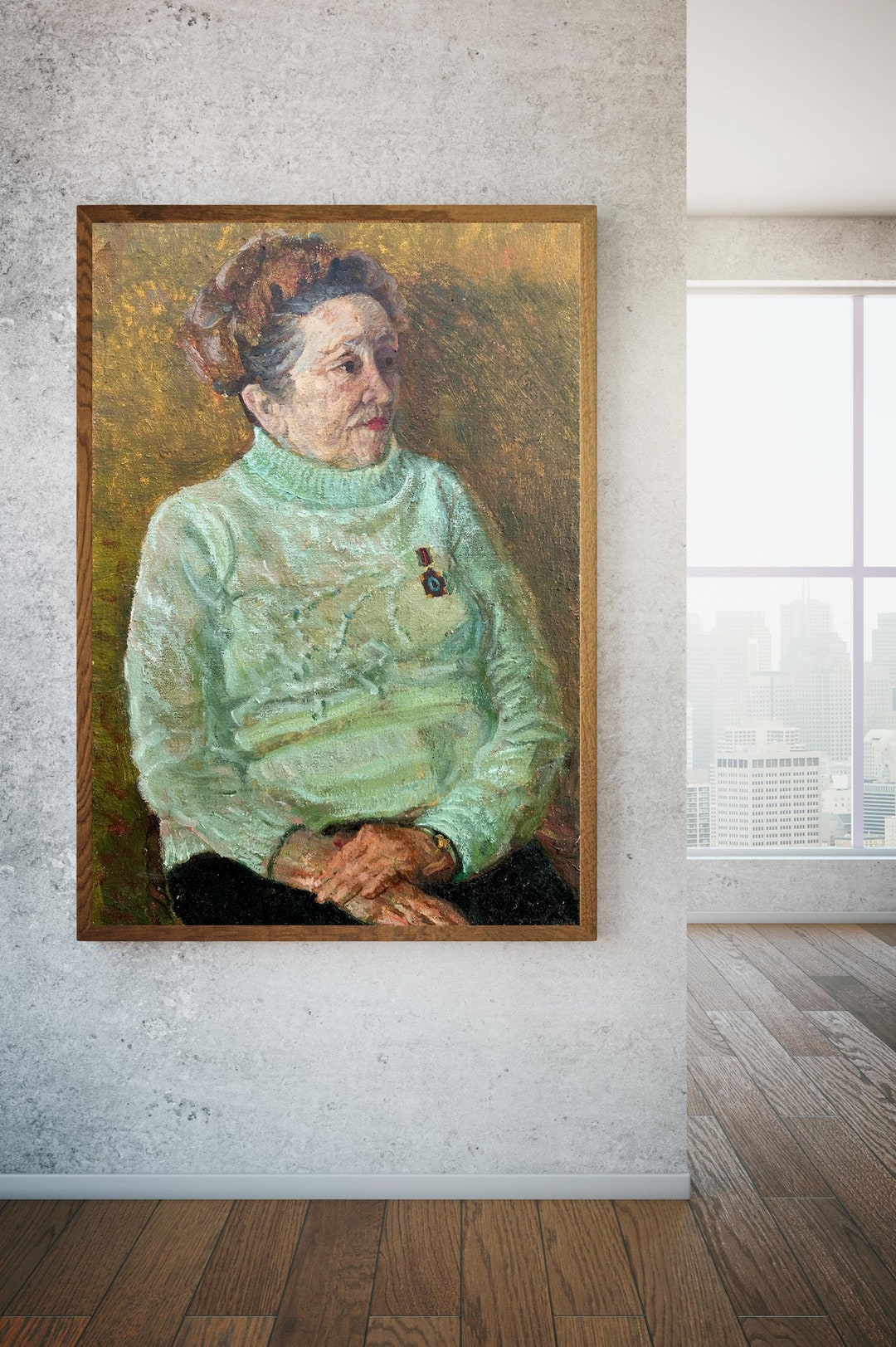 VINTAGE PAINTING, Oil Painting, Vintage Realism, Socialist Realism ...