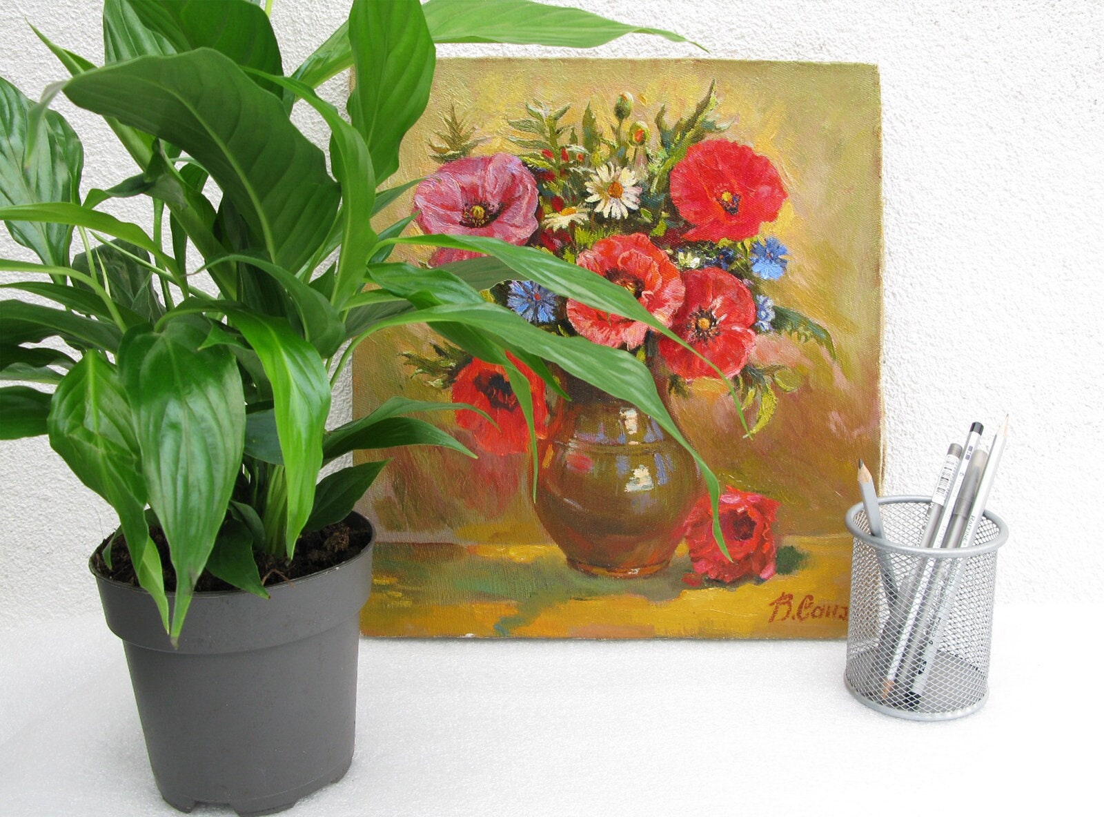 VINTAGE ORIGINAL PAINTING Oil Painting Vintage Realism - Etsy