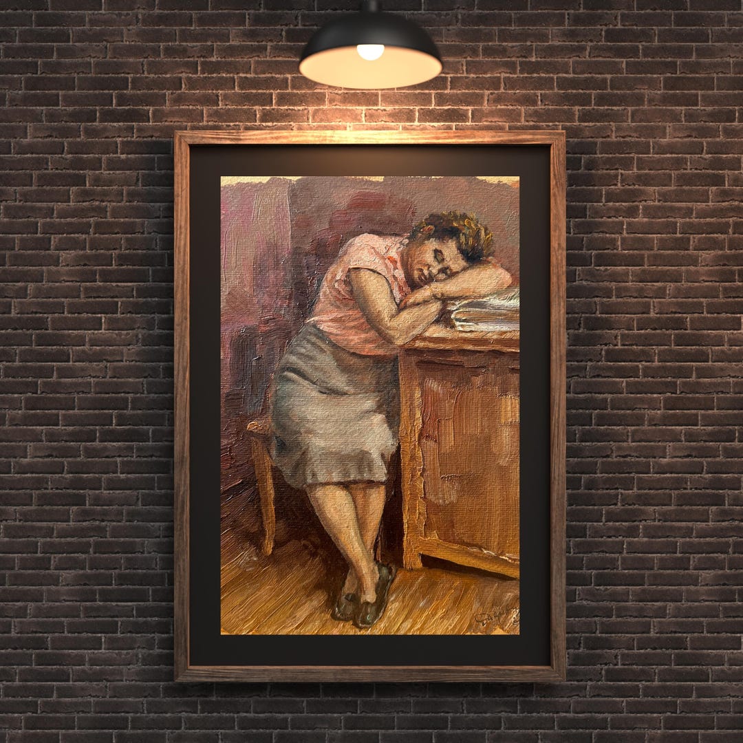 VINTAGE PAINTING, Oil Painting, Vintage Realism, Socialist Realism ...