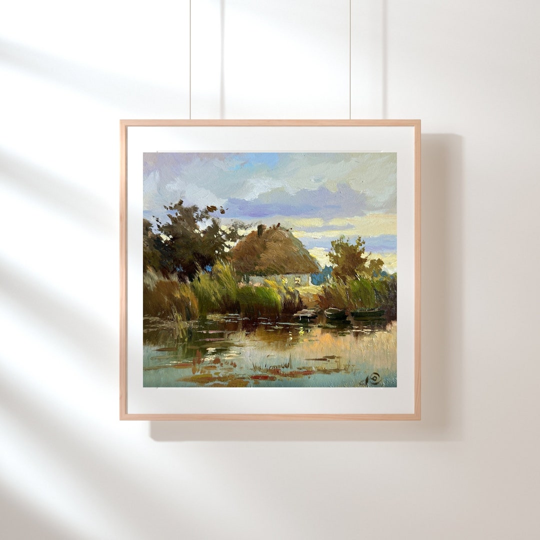 ORIGINAL PAINTING, Vintage Realism, Oil Painting, Impressionism ...