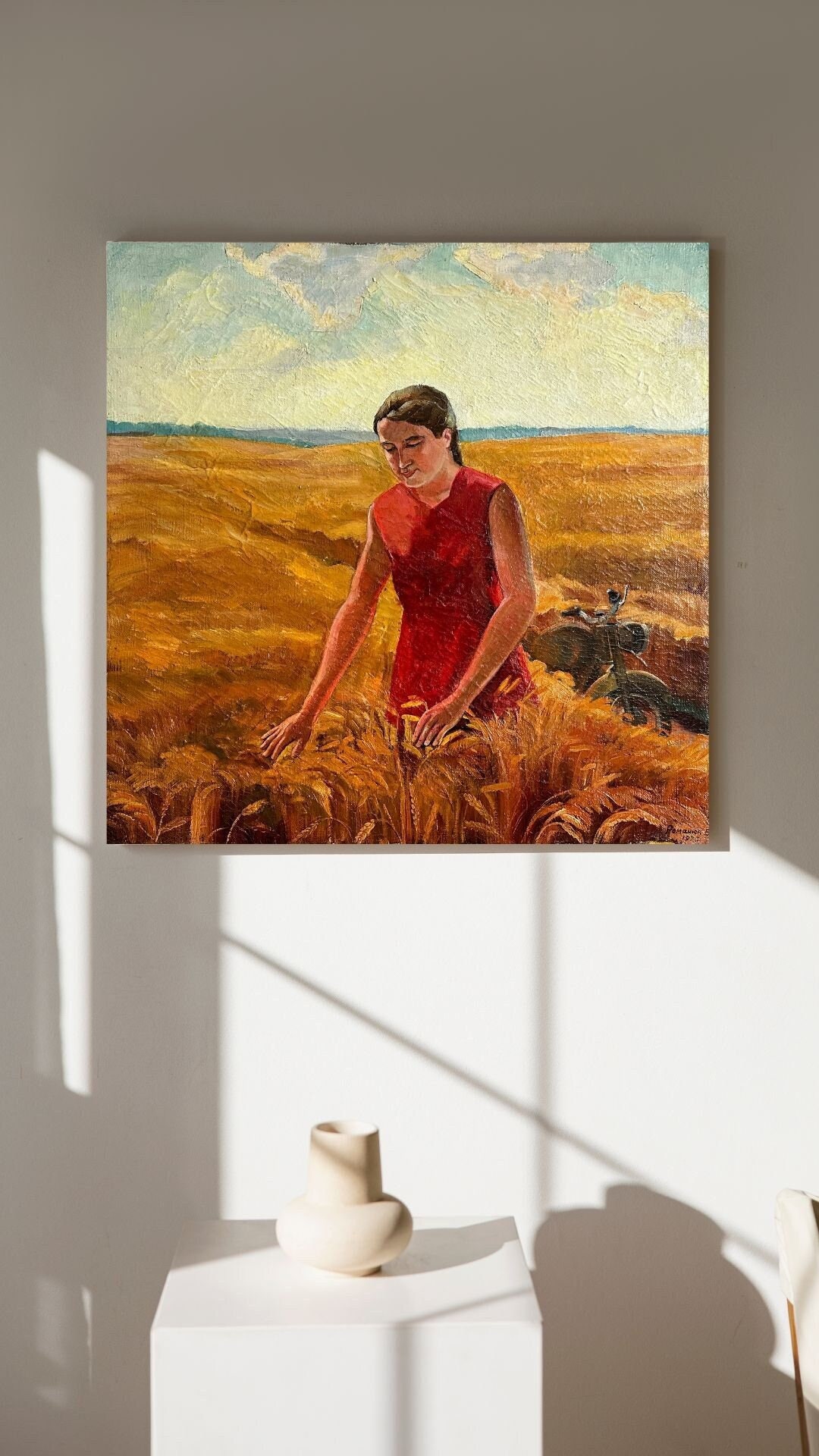 ORIGINAL PAINTING, Vintage Realism, Oil Painting, Impressionism ...