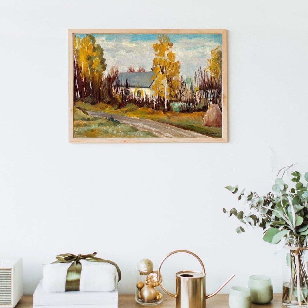 ORIGINAL PAINTING, Vintage Realism, Oil Painting, Impressionism ...