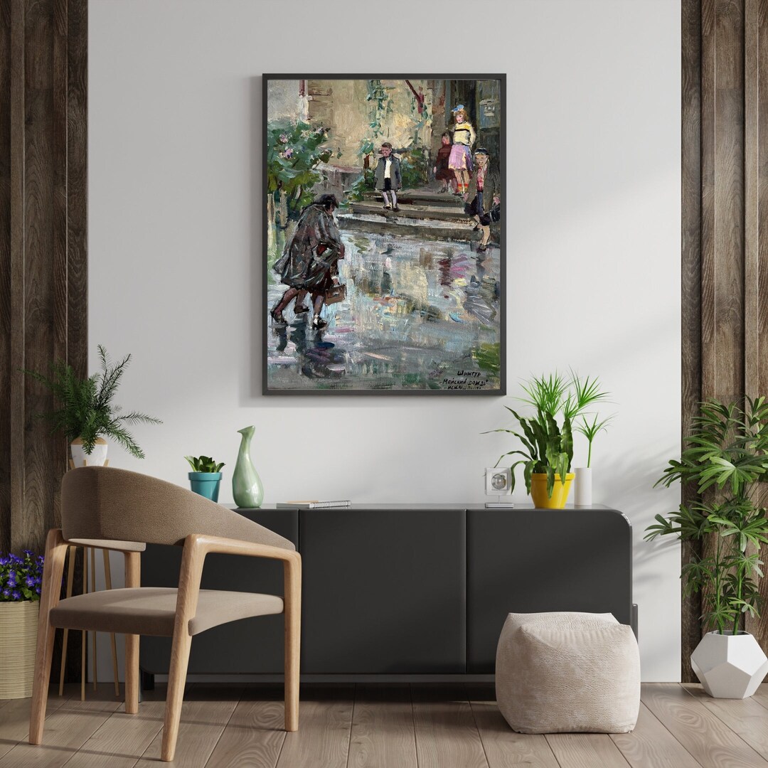 VINTAGE PAINTING, Oil Painting, Vintage Realism, Socialist Realism ...