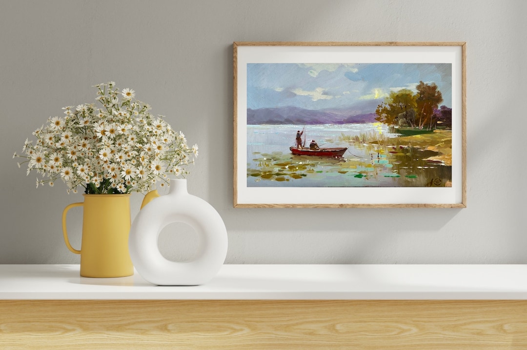 ORIGINAL PAINTING, Vintage Realism, Oil Painting, Impressionism ...
