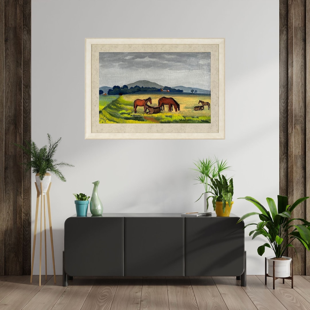 ORIGINAL PAINTING, Vintage Realism, Oil Painting, Impressionism ...