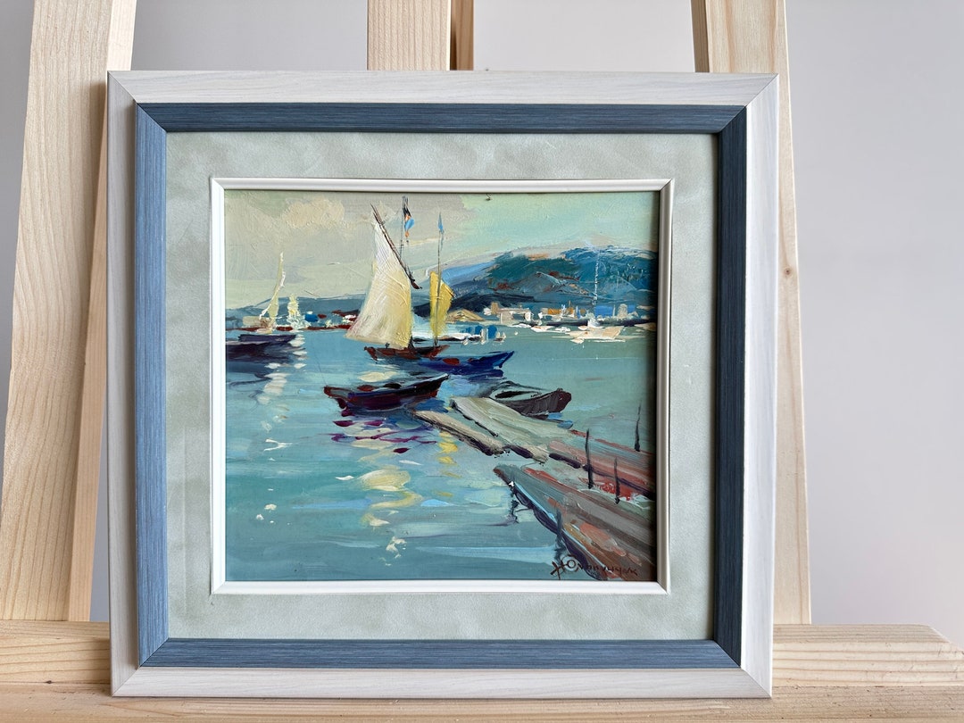 ORIGINAL PAINTING, Vintage Realism, Oil Painting, Impressionism ...