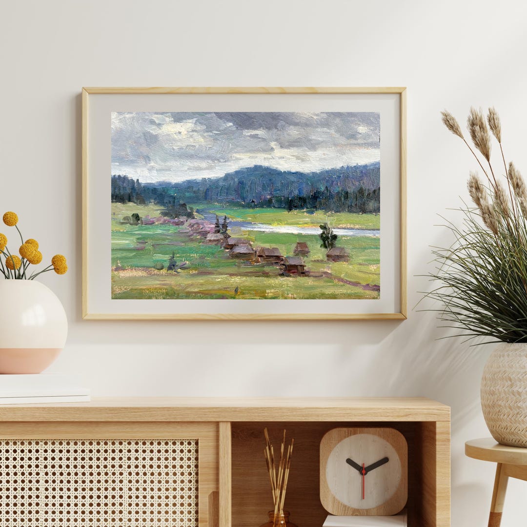 VINTAGE PAINTING, Oil Painting, Vintage Realism, Socialist Realism ...