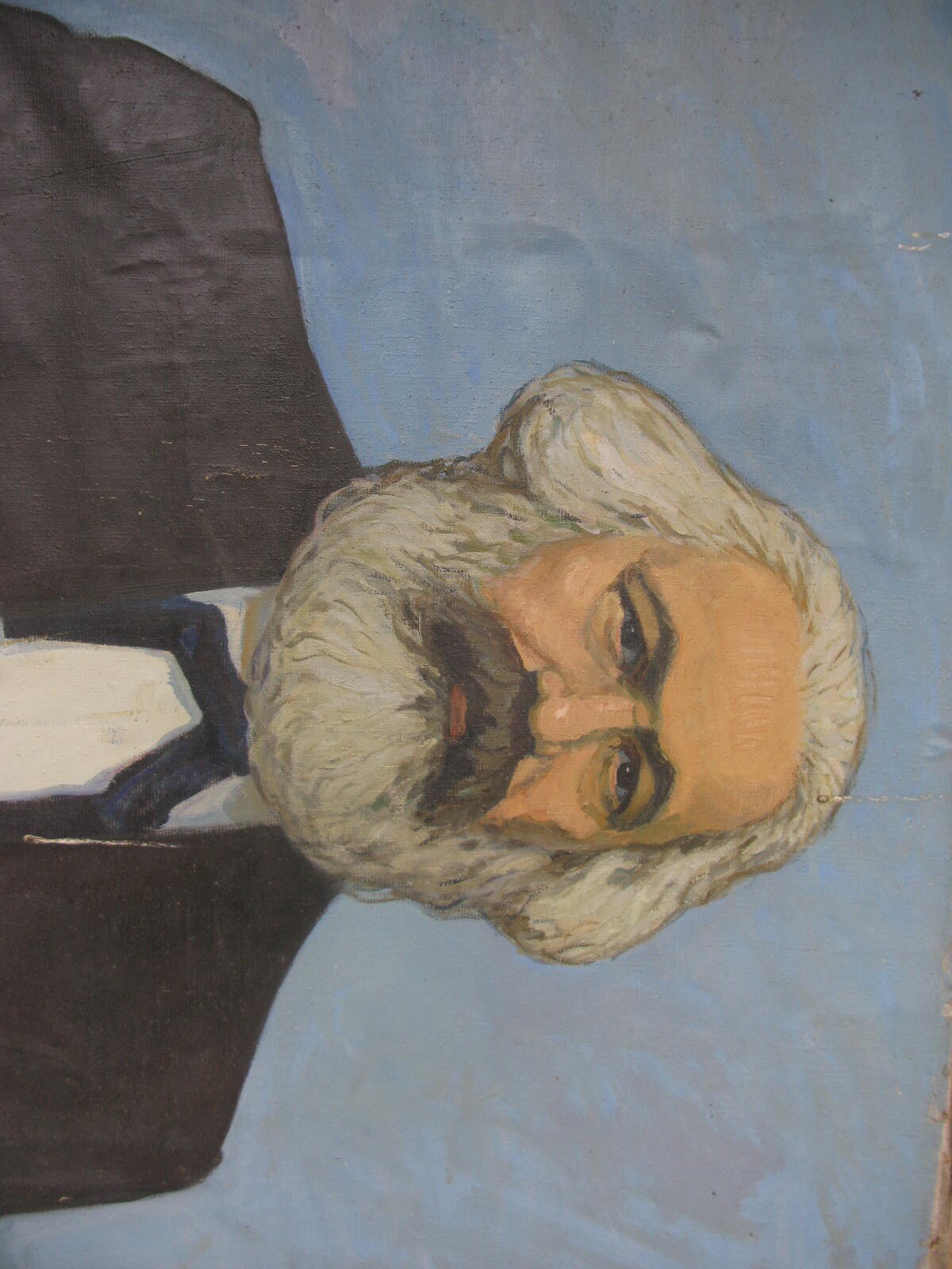 VINTAGE ORIGINAL PAINTING, Socialist Realism, Genre Painting, Portrait ...