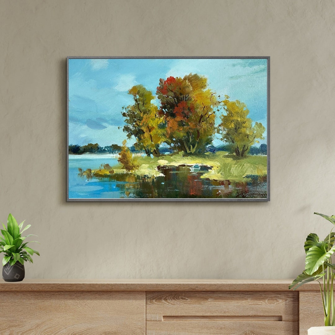ORIGINAL PAINTING, Vintage Realism, Oil Painting, Impressionism ...