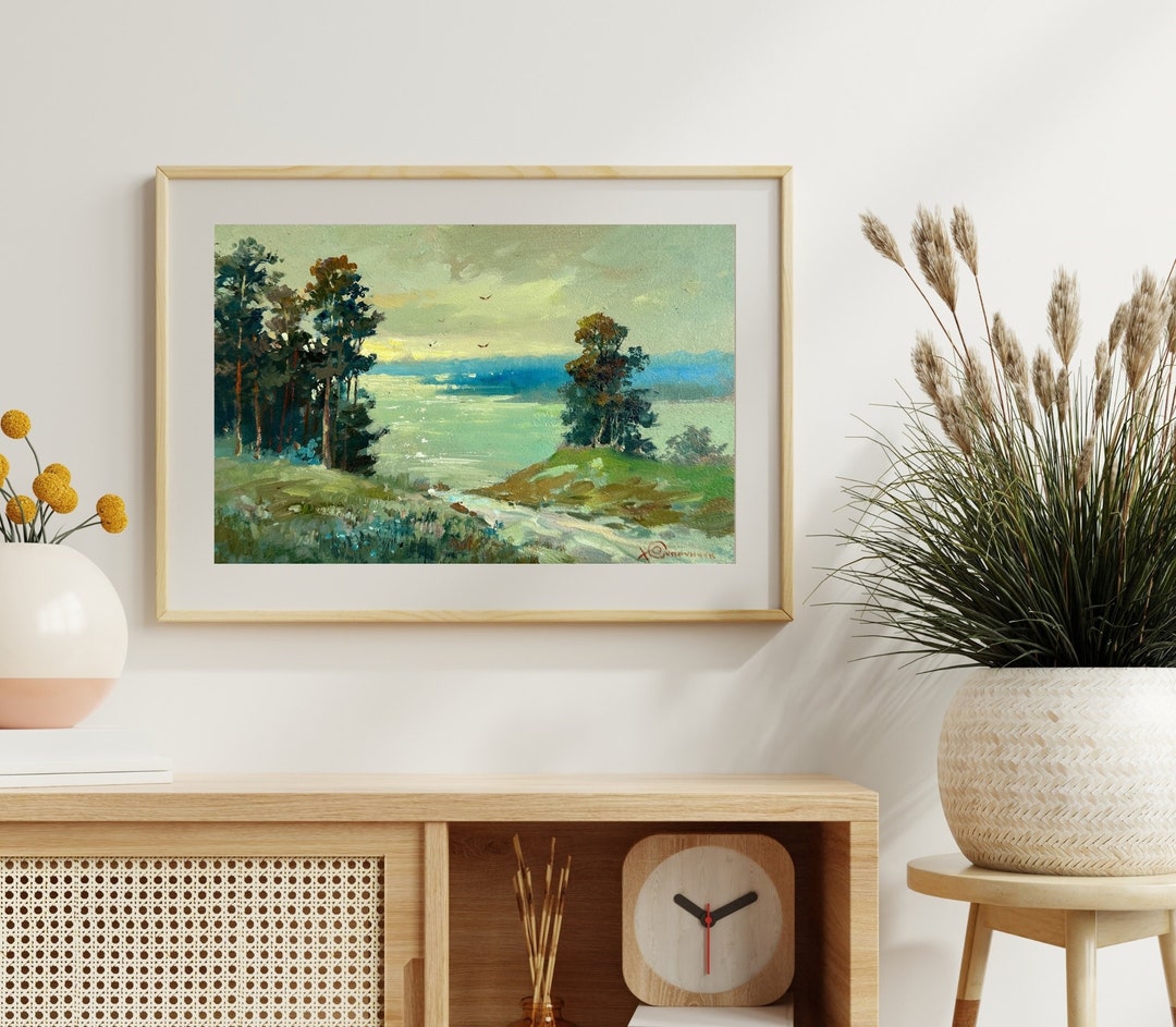 ORIGINAL PAINTING, Vintage Realism, Oil Painting, Impressionism ...