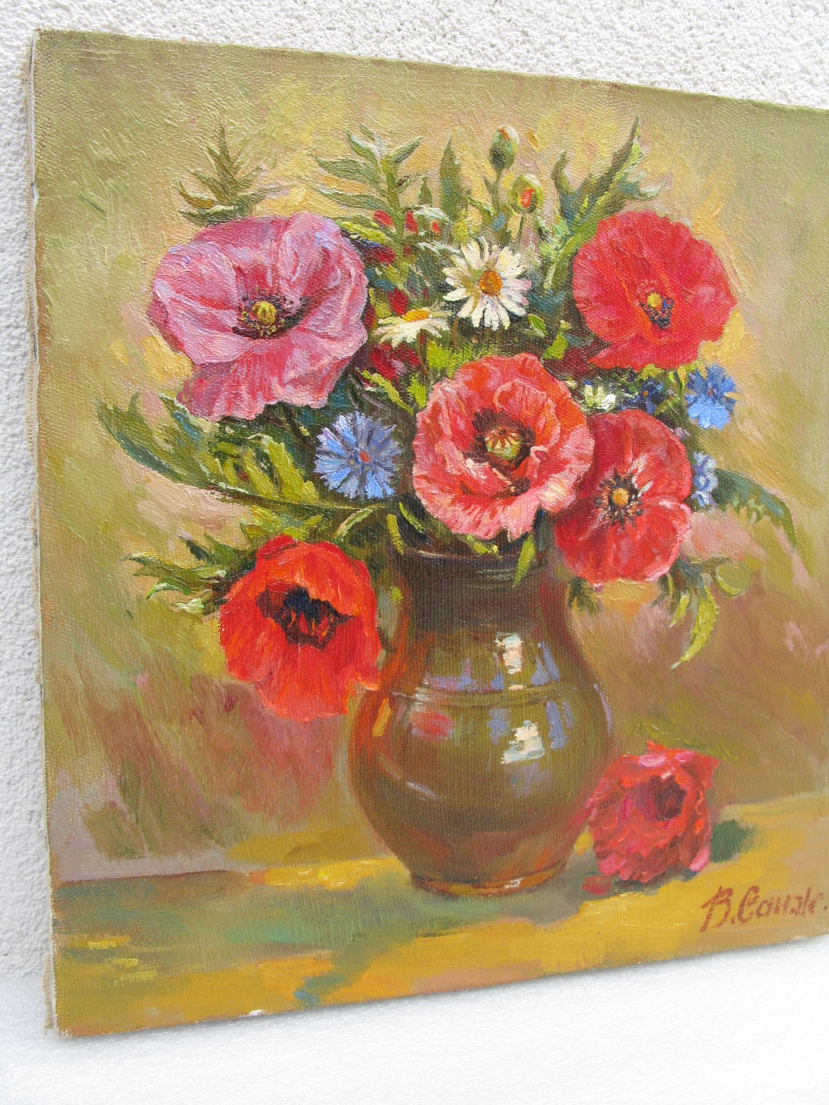 VINTAGE ORIGINAL PAINTING Oil Painting Vintage Realism - Etsy