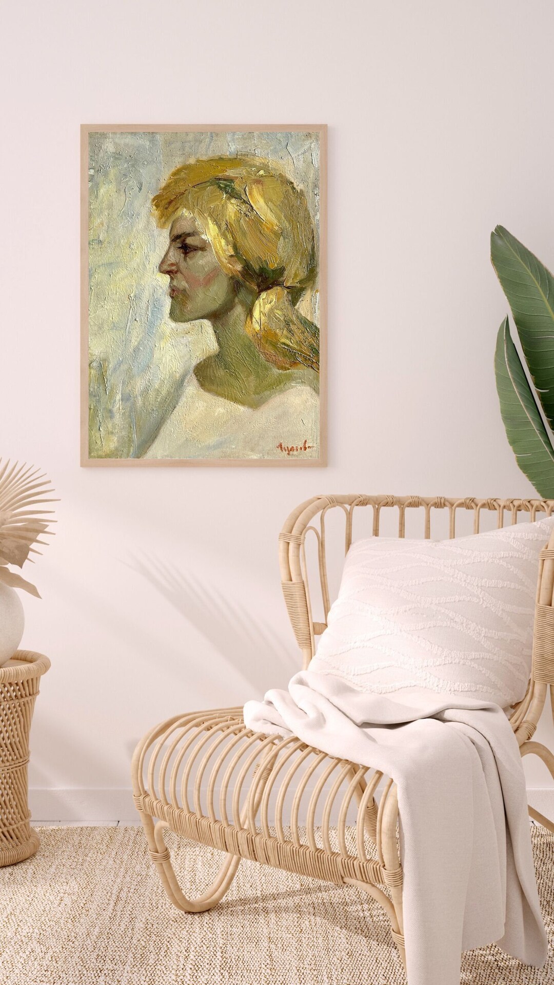 VINTAGE ORIGINAL PAINTING, Oil Painting, Socialist Realism, Genre ...