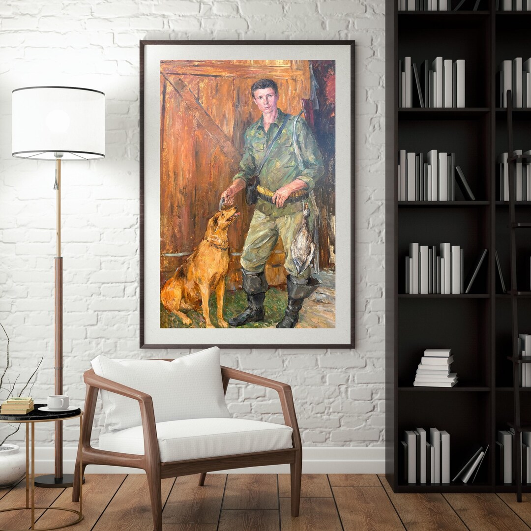VINTAGE PAINTING, Oil Painting, Vintage Realism, Socialist Realism ...