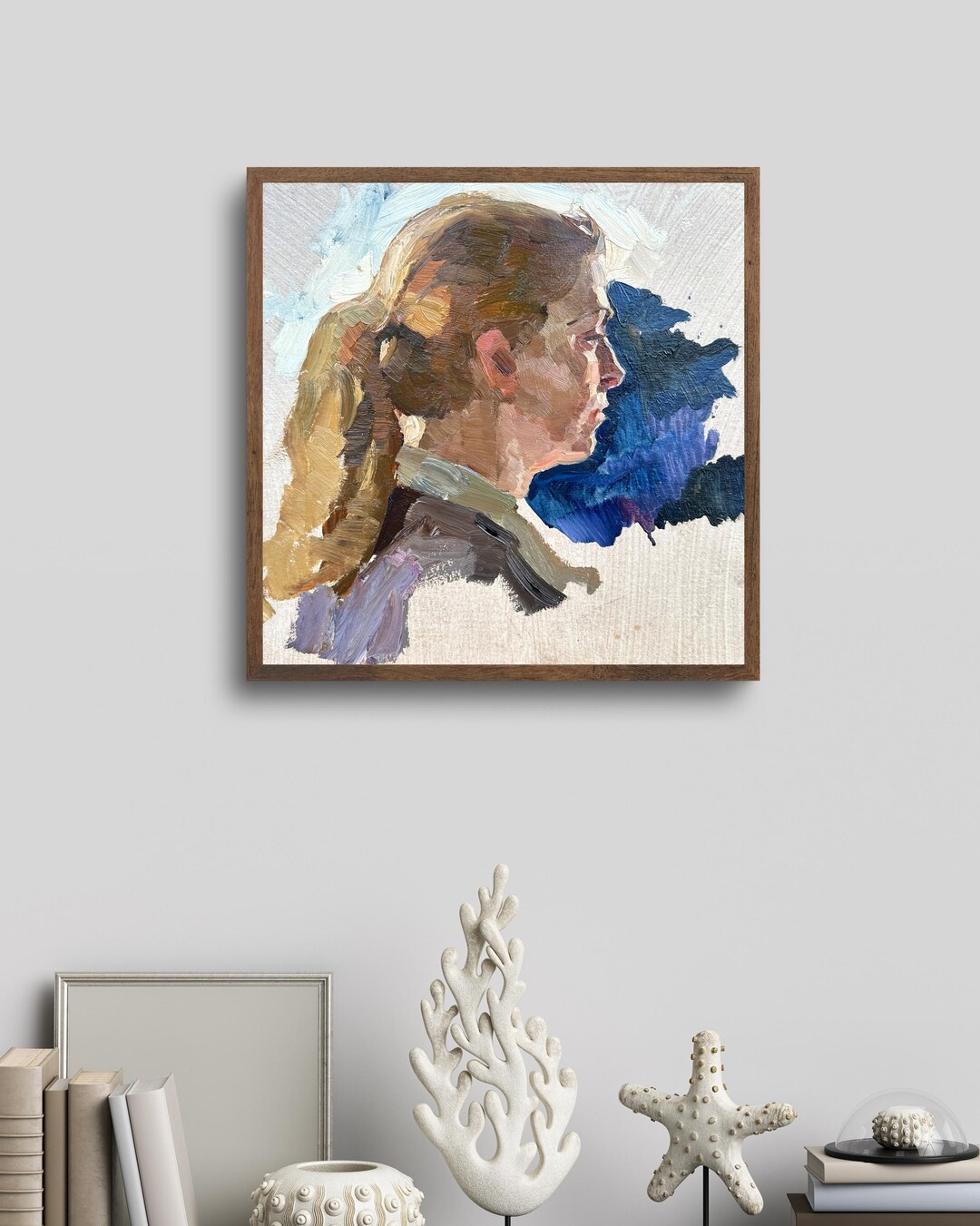 VINTAGE PAINTING, Oil Painting, Vintage Realism, Socialist Realism ...
