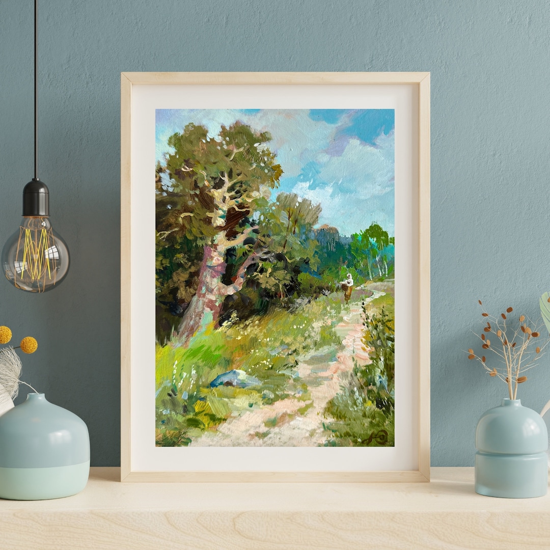 ORIGINAL PAINTING, Vintage Realism, Oil Painting, Impressionism ...