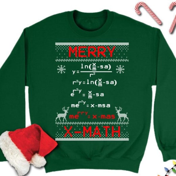 Math Sweater - Etsy