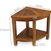 Teak Corner Shower Bench Seat for Bathroom - Waterproof Shower Stool ...