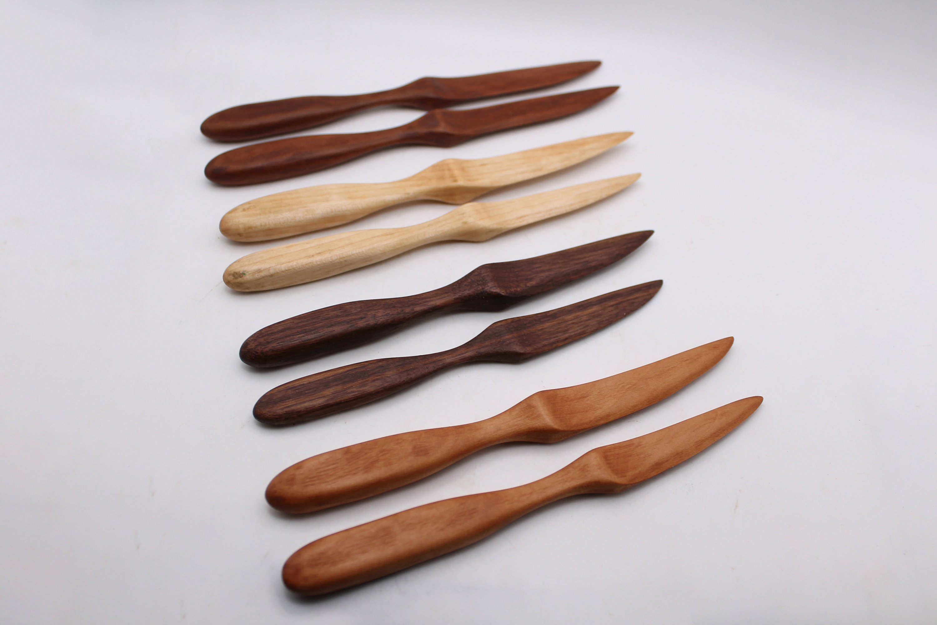 Hand-carved Hardwood Knife Parcel Opener Spreader General Purpose - Etsy