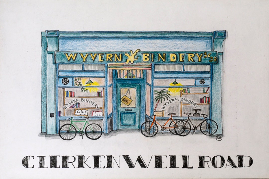 Wyvern Bindery 4" X 6" PRINT - Etsy