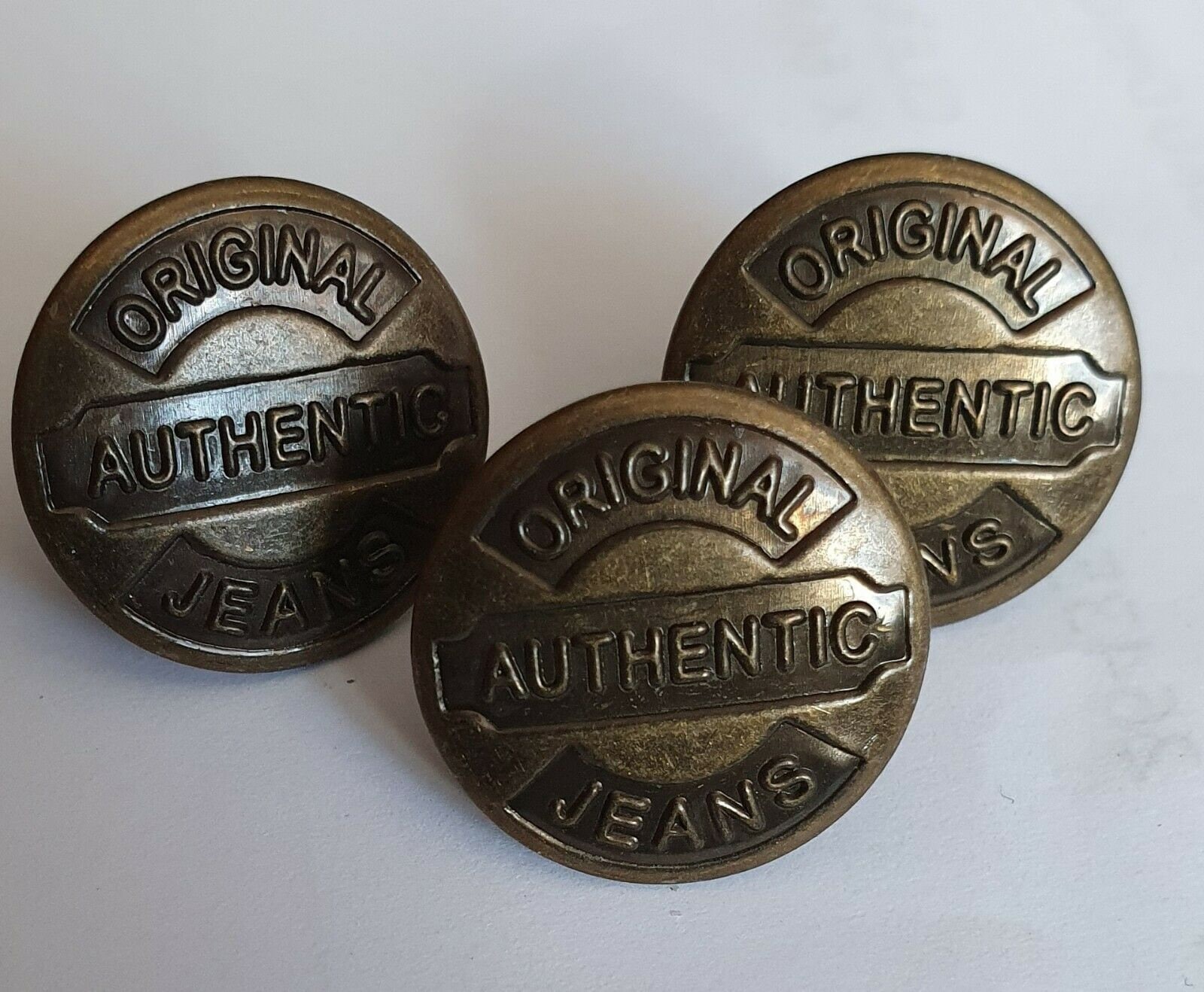 17mm Metal Jeans Buttons Hammer on Denim Tack Alloy Studs Oxyd | Etsy UK