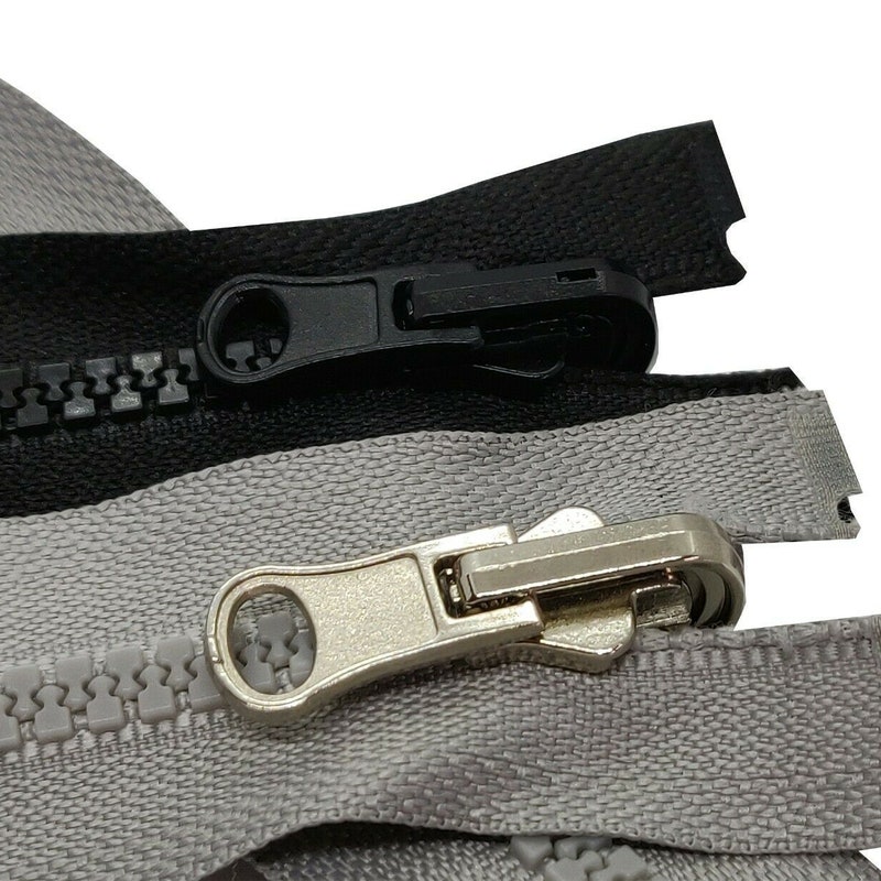 Green Zip With Metal Teeth - Etsy UK