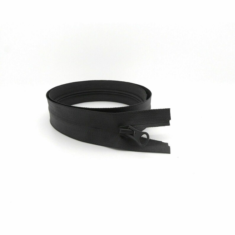 Waterproof Nylon Zip Zipper CLOSED END Zips Black, Navy Blue 18, 20 ...