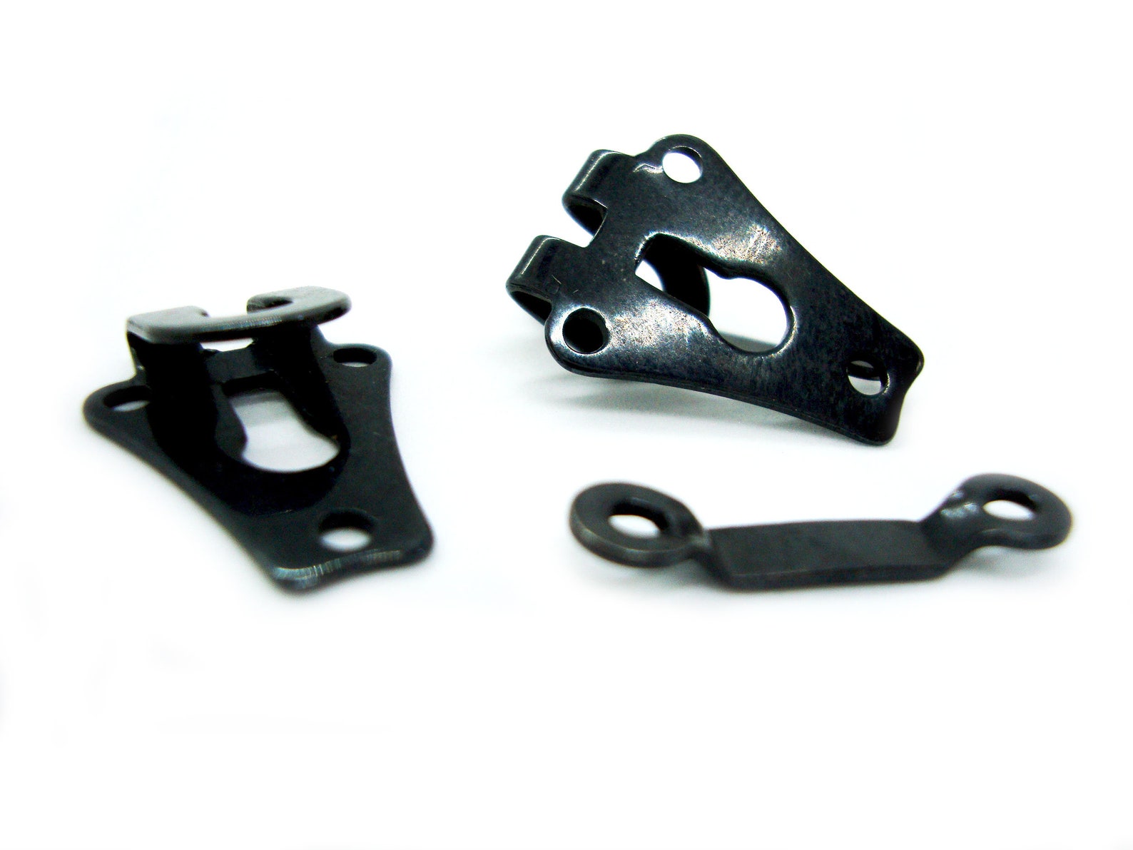 Medium Trouser Hooks and Bars Black Silver 10x9mm Nickel - Etsy UK