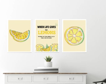 If Life Gives You Lemons Poster or Card Printable Digital - Etsy