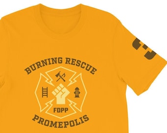 PROMARE Inspired Burning Rescue FDPP Logo Hoodie/sweatshirt - Etsy