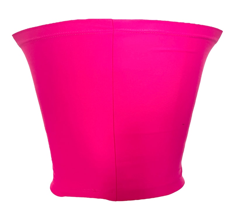 Rhinestone Design Hot Pink Tube Top - Etsy