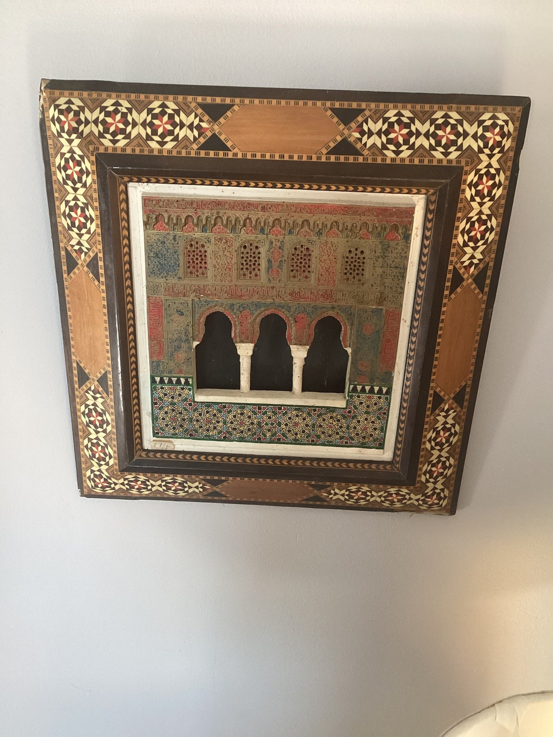 Rafael Rus Acosta Model of the Facade of the Alhambra Palace Unique ...