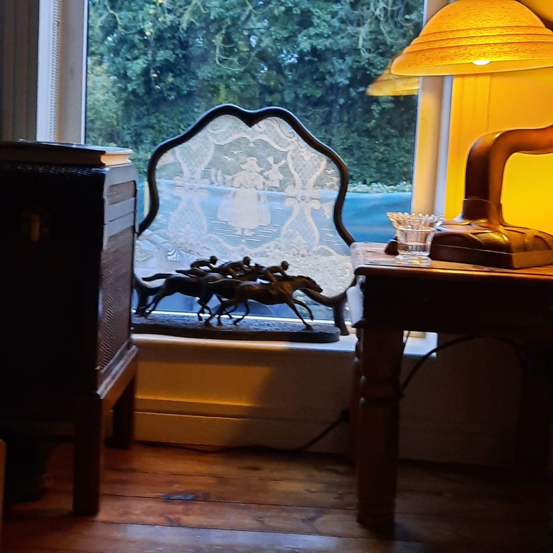 Vintage Dutch Window Privacy Screen Lace Curtain Panel - Etsy