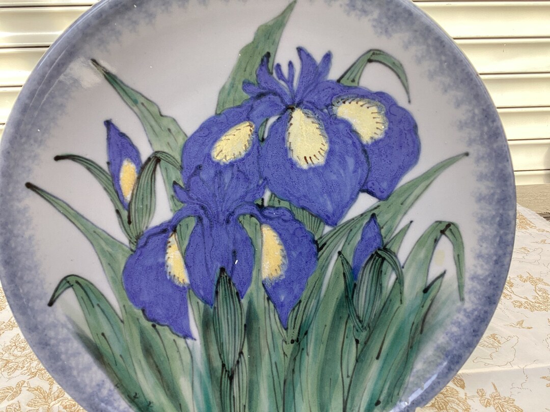 Vintage Scottish Stoneware Plate British Studio Pottery Handmade Plate ...