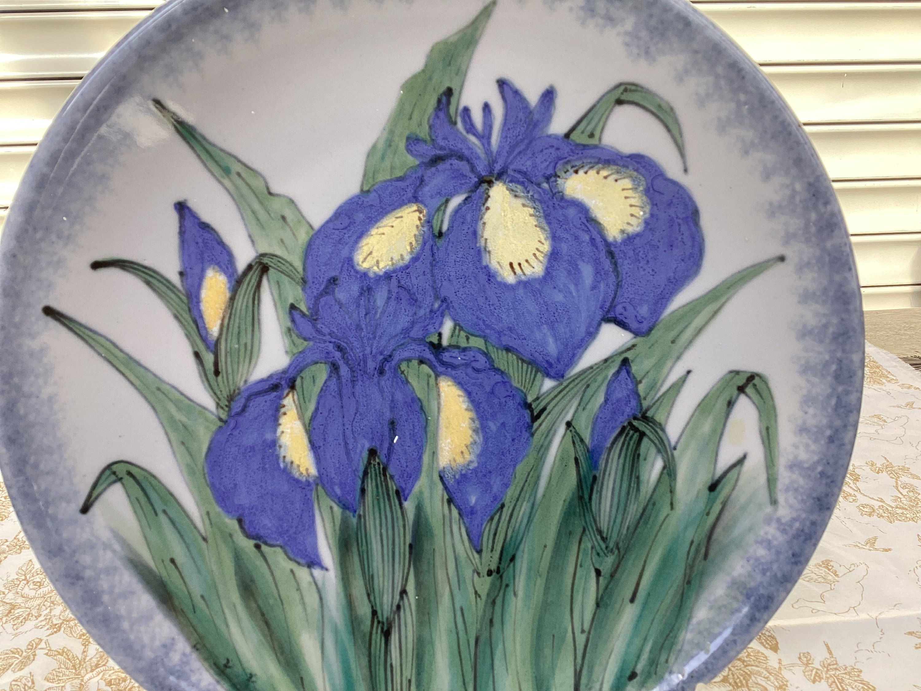 Vintage Scottish Stoneware Plate British Studio Pottery Handmade Plate ...