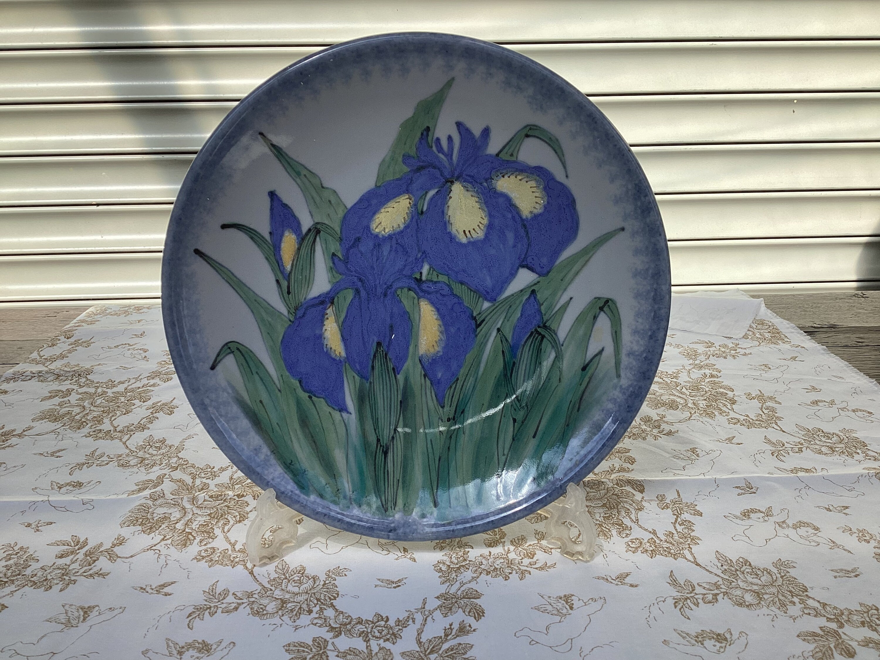 Vintage Scottish Stoneware Plate British Studio Pottery Handmade Plate ...