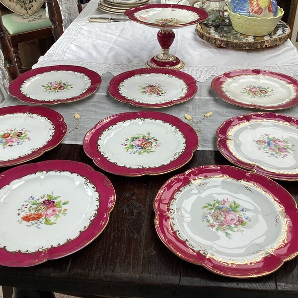Cottage Style Plates - Etsy