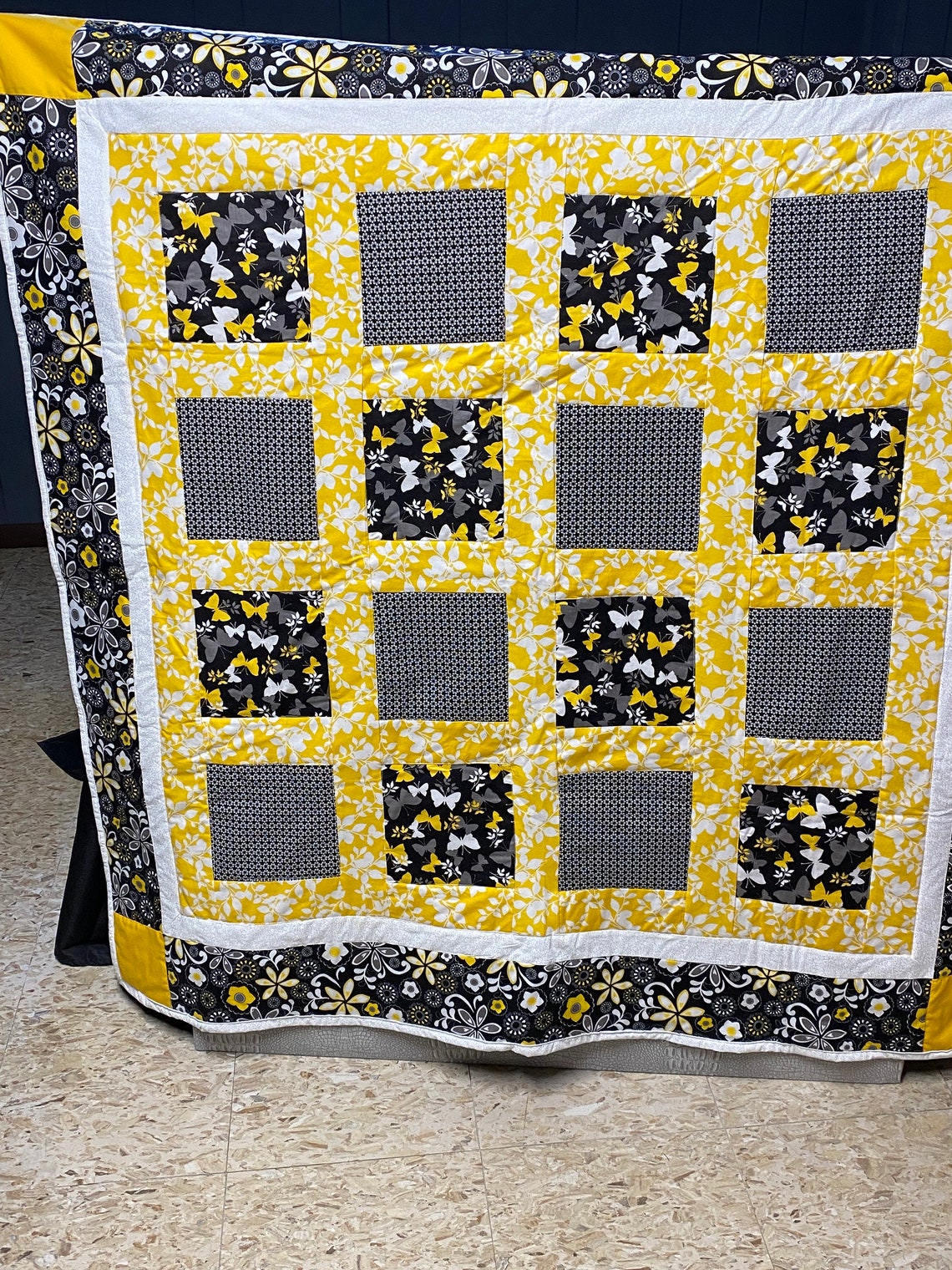 Butterfly Baby Blanket With Cuddle Fabric Backing - Etsy