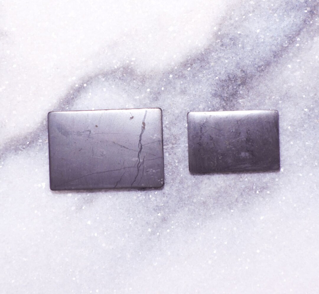 Shungite Stickers 2 Pcs for Mobile Phone or Tablet 4G 5G EMF PROTECTION ...