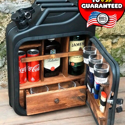 Personalized Jerry Can Mini Bar Christmas - Etsy