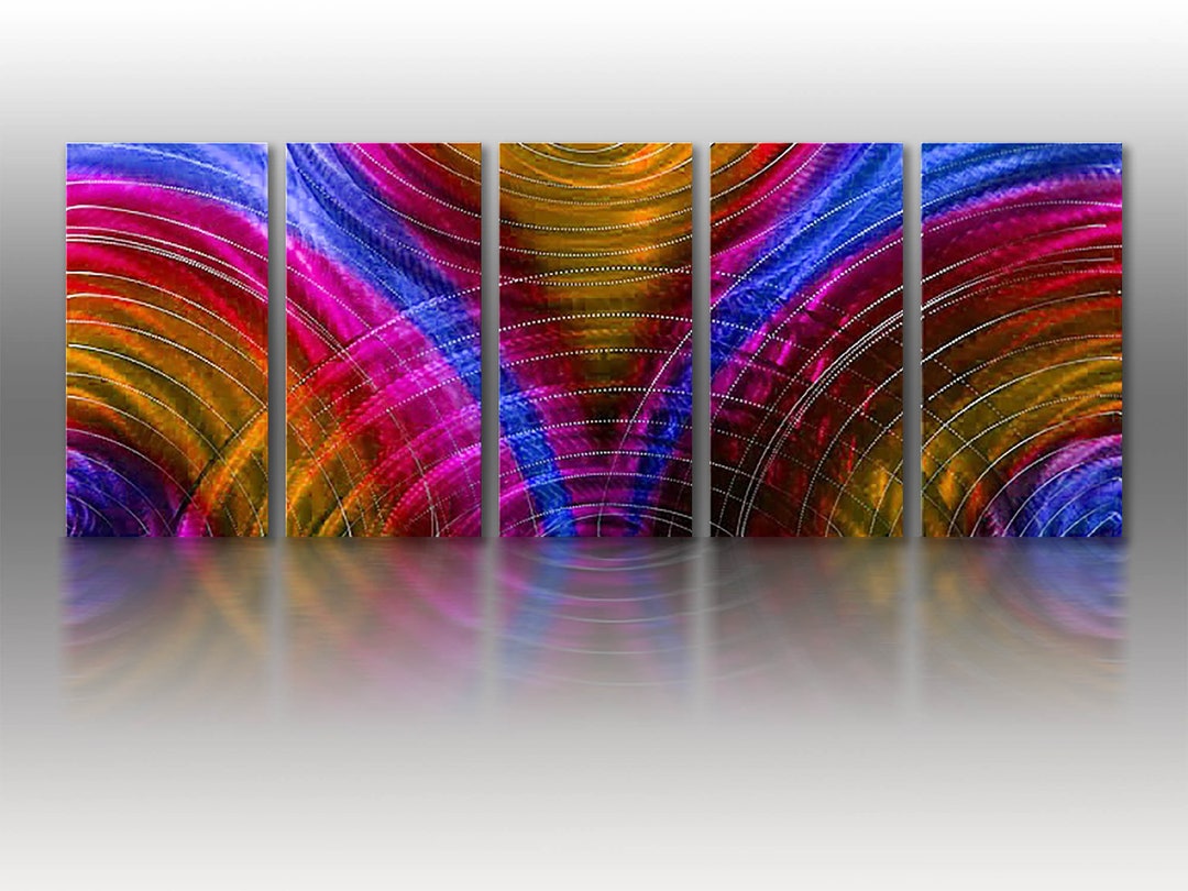 Original Unique Wall Art. Abstract Wall Art. Metal Wall Art Home Decor ...