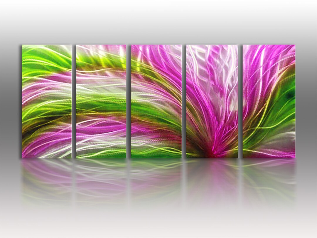 Metal Wall Art Home Decor-abstract Art Original Abstract Wall. Metal ...