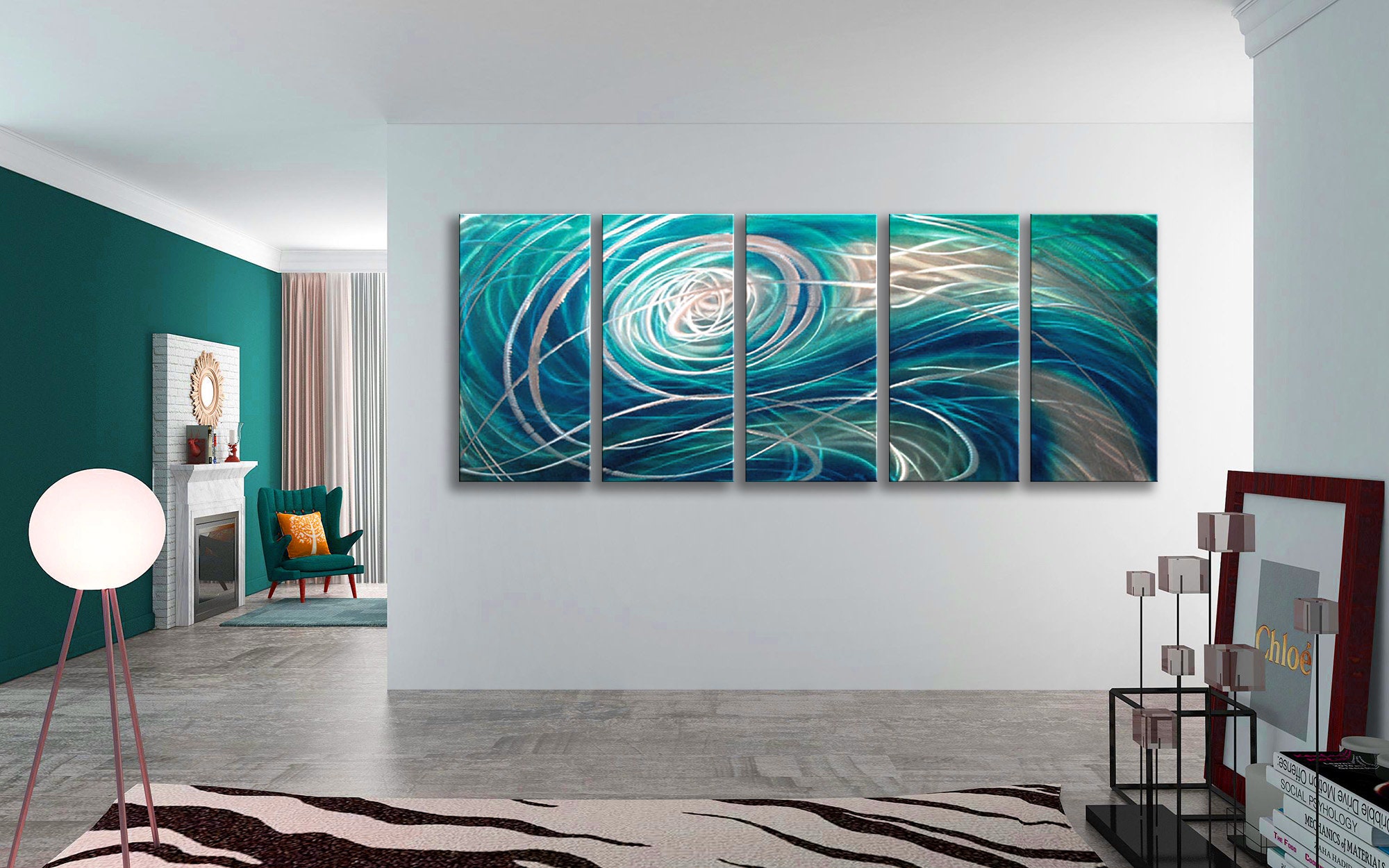 Metal Wall Art Home Decor-abstract Art Original Abstract Wall Art ...