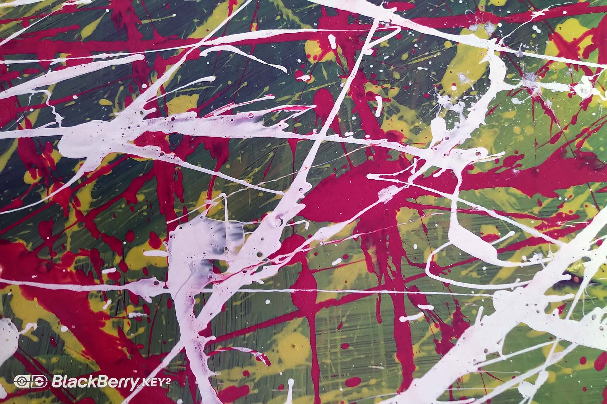 Office Wall Art Jackson Pollock Style Painting.large Wall Art - Etsy