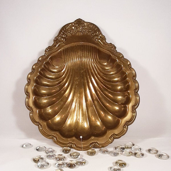 Brass Shell Dish - Etsy